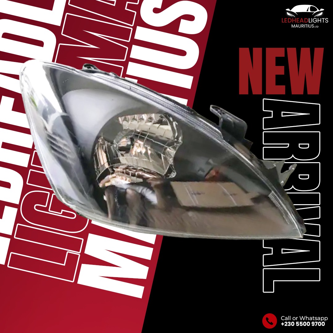 Led Headlights Mauritius Ltd | Mitsubishi Lancer CS3 Black Housing ...
